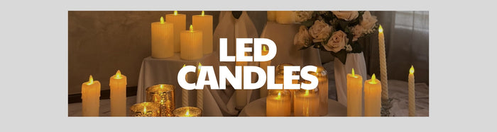 LED Lights | Decorative Candles & Fairy Lights | Reusable – Floral Art ...